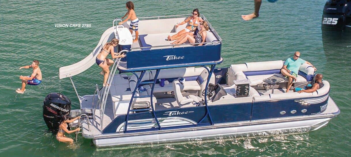 Tahoe Pontoon Boats Specs guide. Complete specifications for all Tahoe ...
