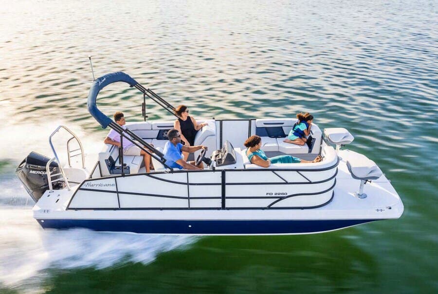 2022 Hurricane FunDeck OB 2260 REF specs and literature guide