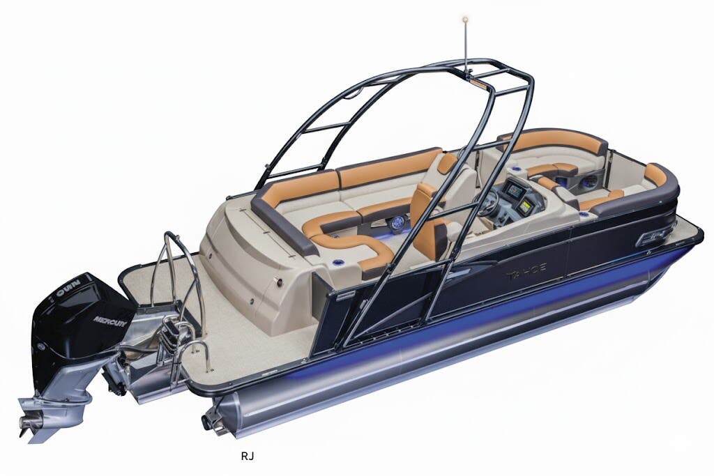 2024 Tahoe Pontoon Boats Cascade RJ 2385 specs and literature guide
