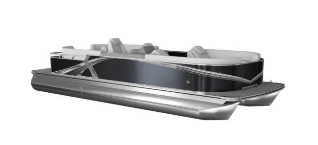 2025 Tahoe Pontoon Boats LTZ Cruise Rear Bench 21 specs and literature ...