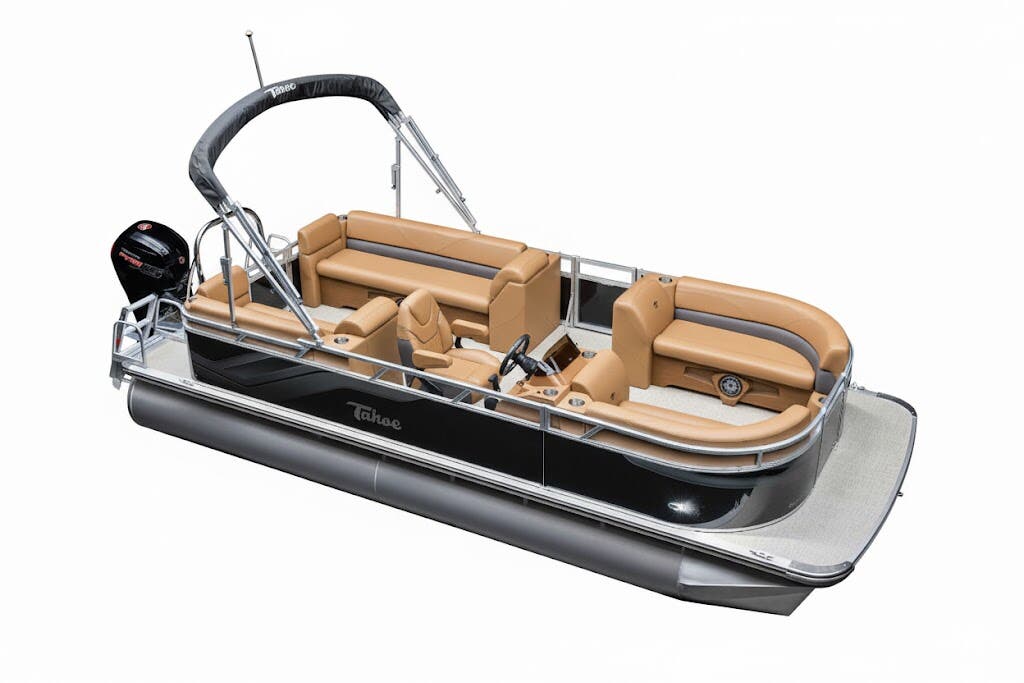 2025 Tahoe Pontoon Boats SLT Quad Lounge 21 specs and literature guide