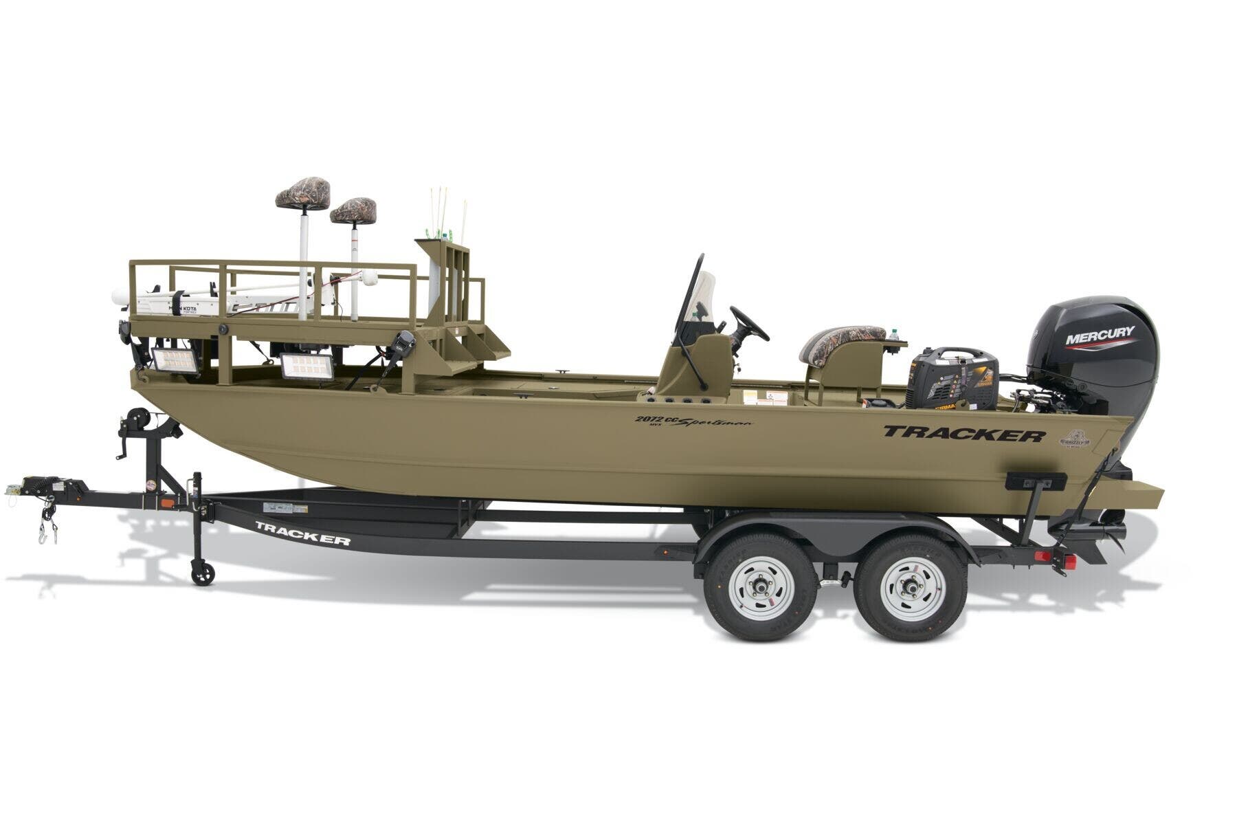 2025 Tracker Boats Grizzly 2072 CC Sportsman specs and literature guide