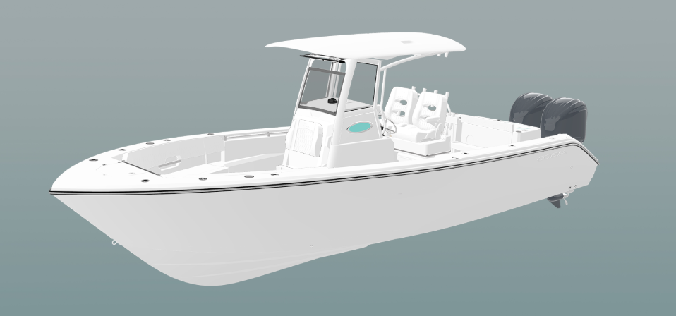 2026 Cobia 285 CC Open specs and literature guide