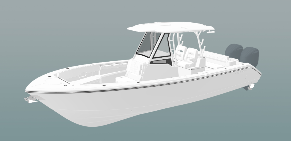 2026 Cobia 305 CC Base specs and literature guide