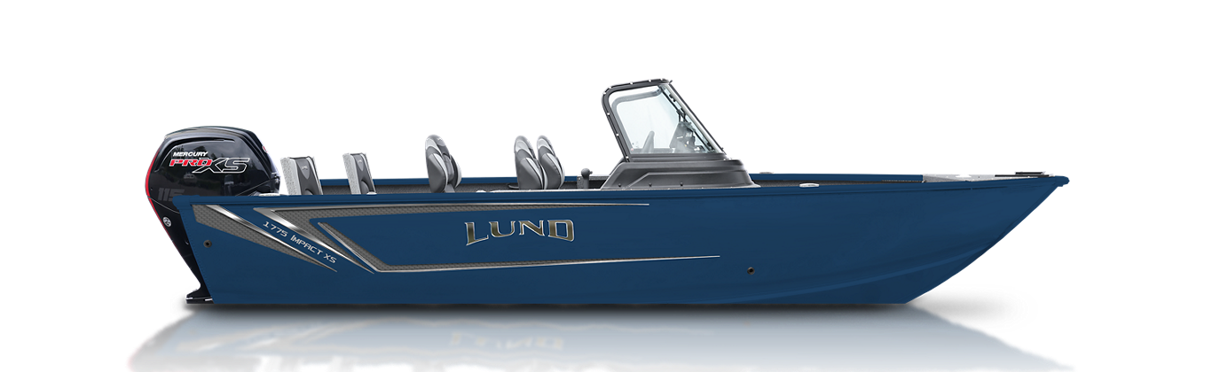 Find complete specifications for Lund Impact XS Boats Here