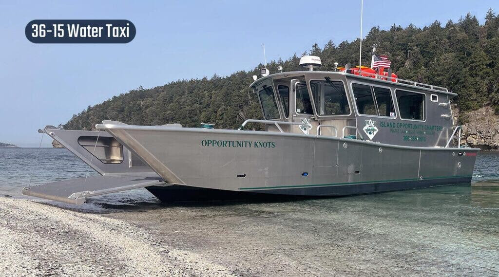 2026 Munson 36 Series 36-15 Water Taxi specs and literature guide