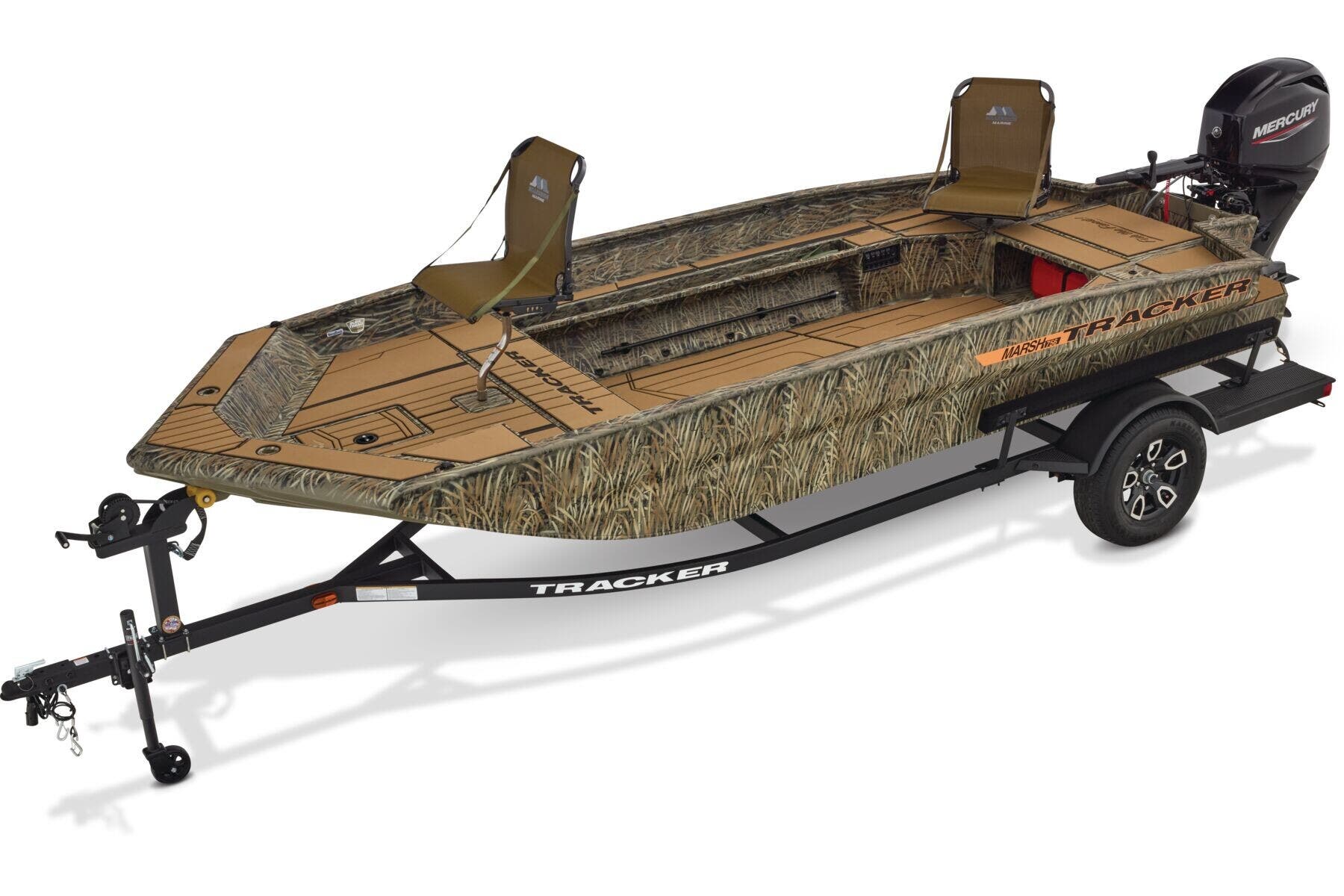 2026 Tracker Boats Grizzly 1756 T Marsh specs and literature guide