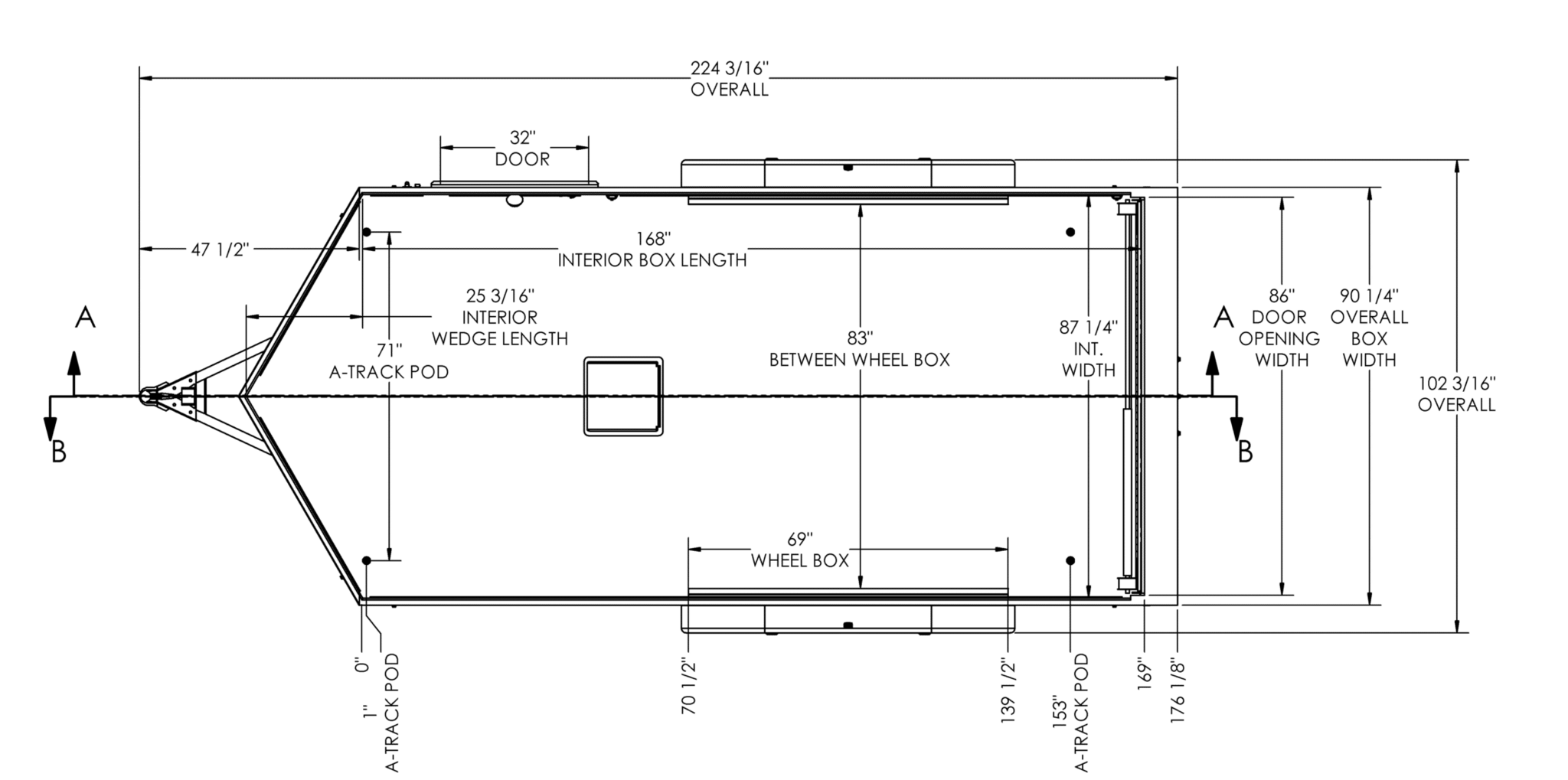 2025 ATC Sto 450 7.5' x 14' + 2' - 3.5k specs and literature guide