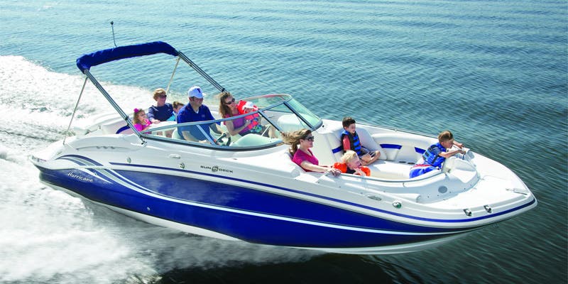2016 Hurricane SunDeck SD 2600 IO specs and literature guide