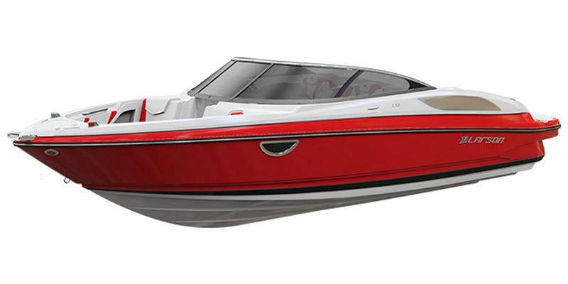 2016 Larson LXi 238 I/O specs and literature guide