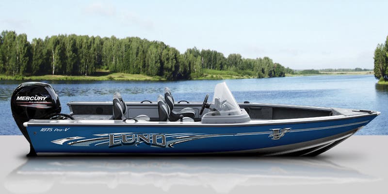Find complete specifications for Lund Pro-V Boats Here