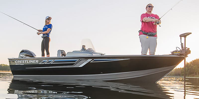 Find complete specifications for Crestliner Vision Boats Here