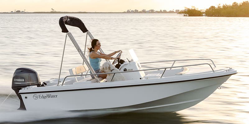 2019 EdgeWater Center Console 158CS specs and literature guide