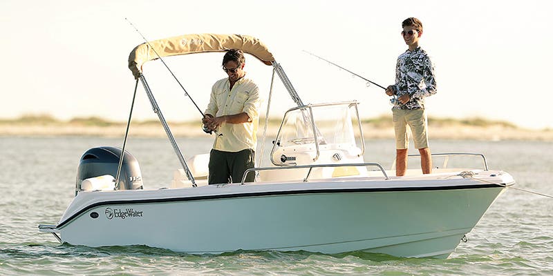 2019 EdgeWater Center Console 170CC specs and literature guide