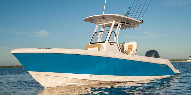 2019 EdgeWater Center Console 230CC specs and literature guide