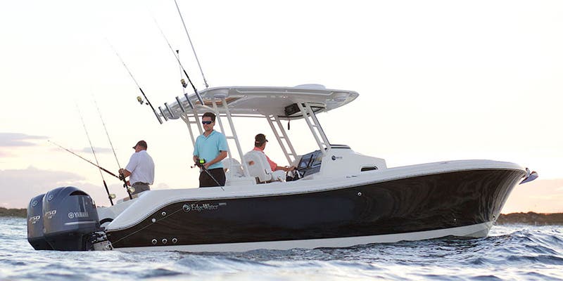 2019 EdgeWater Center Console 280CC specs and literature guide