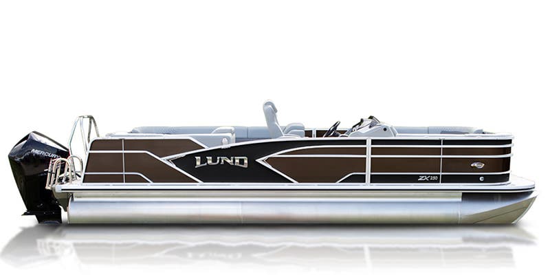 2019 Lund ZX 250 Pontoon Boat Walk Thru specs and literature guide