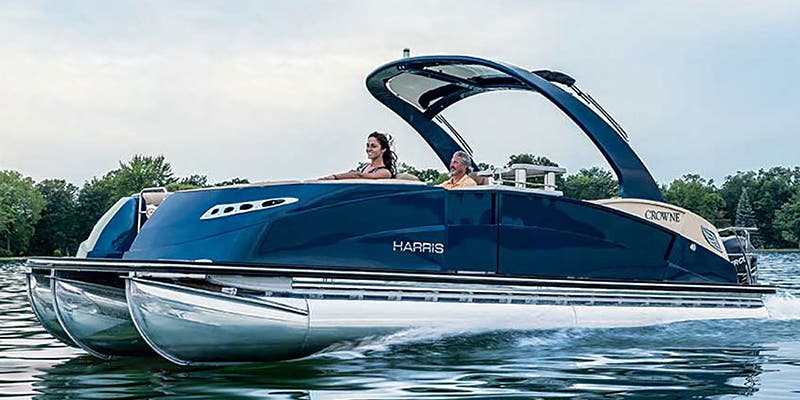 2021 Harris Flotebote Crowne DL 250 DL specs and literature guide