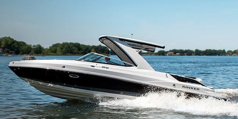 2020 Rinker QX Sterndrive Powersports Specs Guide