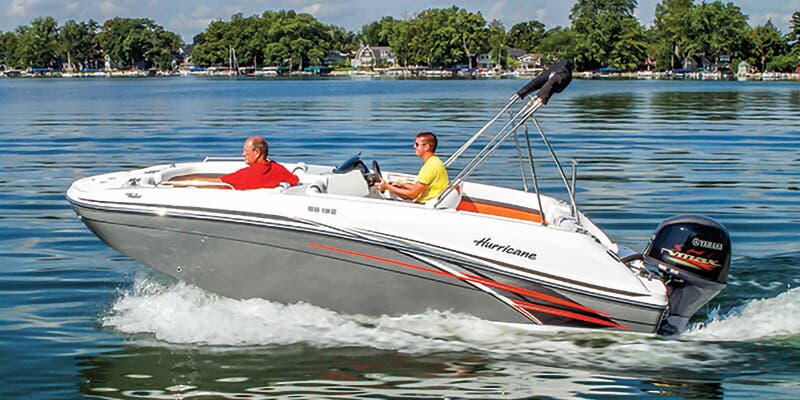 2023 Hurricane SunDeck Sport OB SS 192 RL OB specs and literature guide
