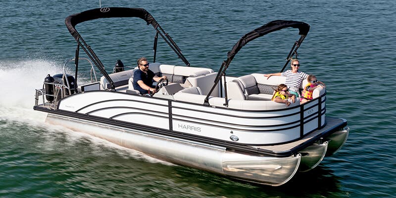 2024 Harris Flotebote Sunliner 210 SLDH specs and literature guide