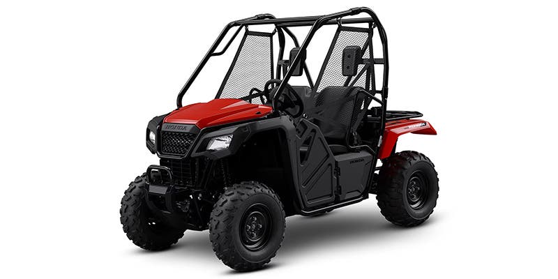Find complete specifications for Honda Pioneer 500 Vehicles Here