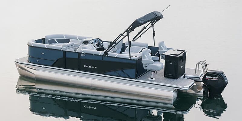 2025 Crest Pontoons Classic 200 Fish specs and literature guide
