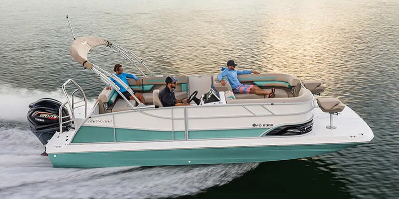 2025 Hurricane FunDeck OB FD 2360 REF OB specs and literature guide