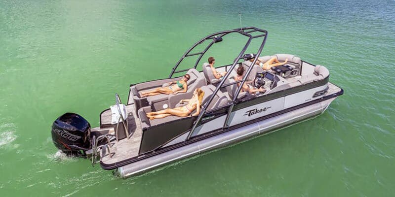 2025 Tahoe Pontoon Boats Cascade - 25 FT Rear Lounger specs and ...