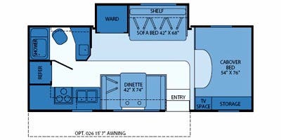 2008 Fleetwood Jamboree Sport 23R specs and literature guide