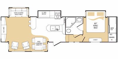2008 Keystone Challenger 34SAQ specs and literature guide
