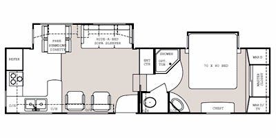 2008 Keystone Everest 293P specs and literature guide