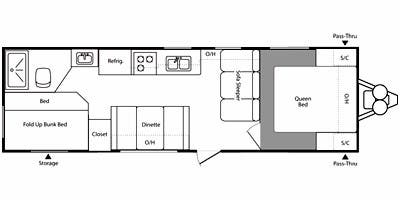 2010 Keystone Hideout 26B specs and literature guide