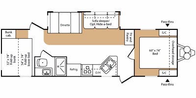 2010 Keystone Hideout 29BHSWE specs and literature guide