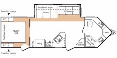 2008 Keystone VR1 275FBS specs and literature guide