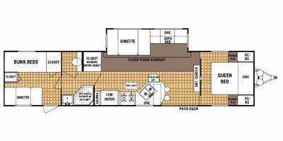 2009 Dutchmen DSL 38BP specs and literature guide