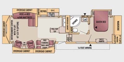 2009 Jayco Designer 35 RLTS specs and literature guide