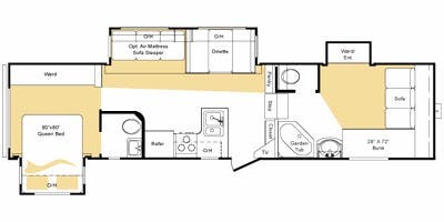 2010 Keystone Laredo 321BH specs and literature guide