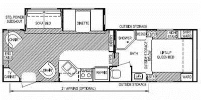 2009 Skyline Weekender Specs & Floorplans