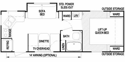 2009 Skyline Weekender 264 specs and literature guide