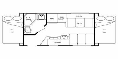 2011 Gulf Stream Gulf Breeze Sport 19 DFD specs and literature guide