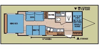 2010 K-Z Spree 210KS specs and literature guide