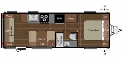 2012 Keystone Springdale Summerland 2560RL Travel Trailer Specs