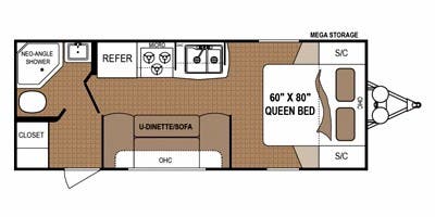 2012 Dutchmen Aspen Trail 1900RB Travel Trailer Specs