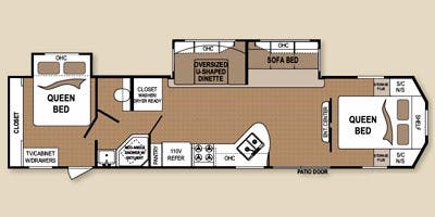 2012 Dutchmen Coleman CT387DQDS LE specs and literature guide