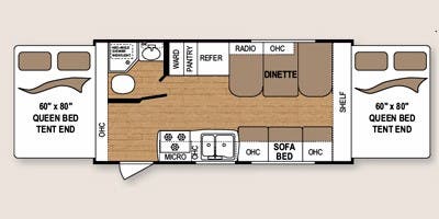 2011 Dutchmen Coleman CTE184 specs and literature guide