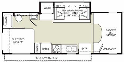 2011 Fleetwood Tioga Ranger 25G Class C Specs