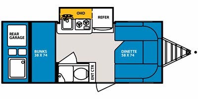 2012 Forest River R-Pod RP-182G specs and literature guide