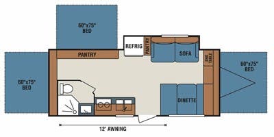 2012 K-Z Coyote Specs & Floorplans
