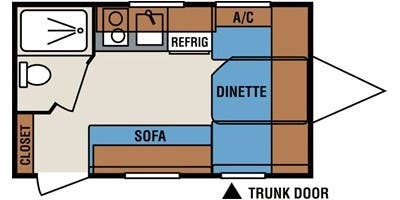 2014 K-Z Spree Escape Specs & Floorplans